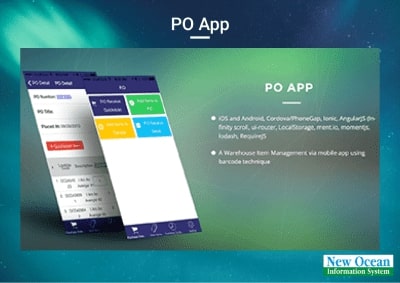 Mobile and Industrial Handheld App - New Ocean IS